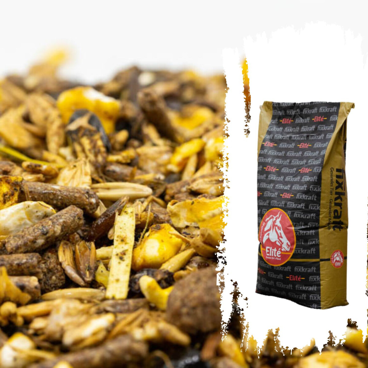 Elité Vital Müsli 20 kg, ein Kräuter-Samen-Frucht Pferdefutter, 33,90