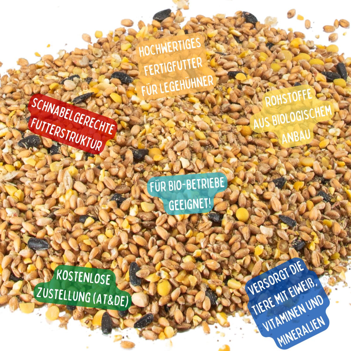 Karner EcoLine Bio HühnerGlück, grob 25 kg, 28,95